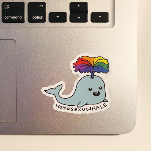Punny LGBTQ Pride Vinyl Sticker Pack of 3 | Gay Lesbian Pride | Laptop ...